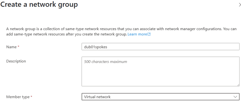 Building A Hub & Spoke Using Azure Virtual Network Manager - Argon Systems